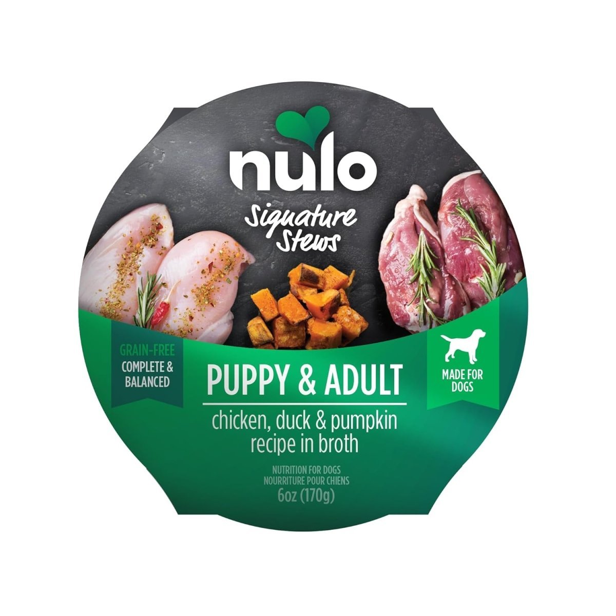 Nulo Dog Signature Stew Chicken, Duck, & Pumpkin in Broth - 6 oz Cup ...